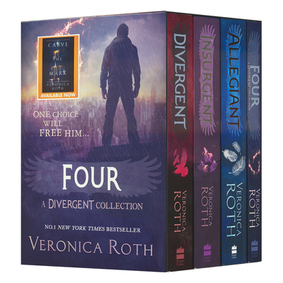 The Divergent Series 分歧者系列4册盒装 纽约时报畅销书 青少年科幻小说 纽约时报畅销书 美国文学 英文原版进口儿童图书