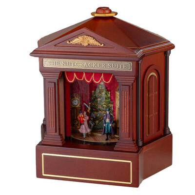 正品美国圣诞先生音乐盒八音盒女