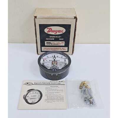 Dwyer Instruments 2000 100 MM Magnehelic Gage 15 PSIG