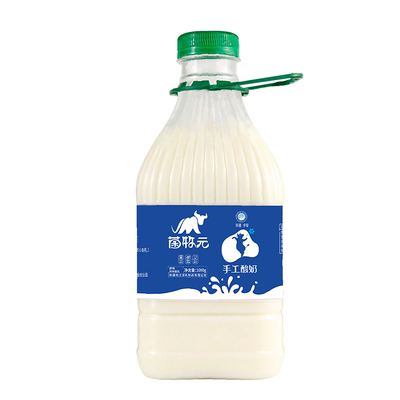 新疆伊犁手工老酸奶发酵乳