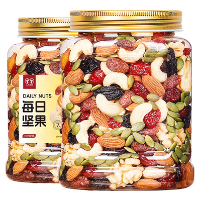 500g罐装什锦孕妇大礼包每日坚果