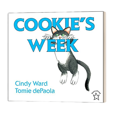 英文原版 Cookie's Week 小点心的一周 星期概念认知 英文版 进口英语原版书籍儿童全英语书