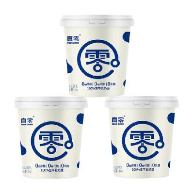 真零酸奶0添加蔗糖低GI酸奶