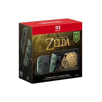 订购 任天堂Nintendo Switch2塞尔达40周年限定主机 需补尾款发货