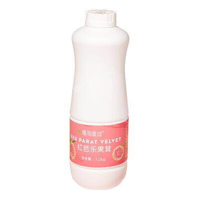 芭乐果茸饮料浓浆樱桃奶茶