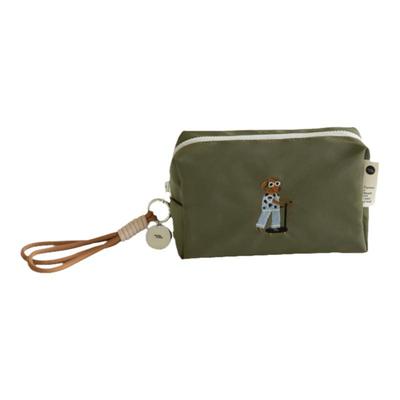 Moreover快乐小狗随行化妆包高颜值防水女大容量便携旅行收纳包