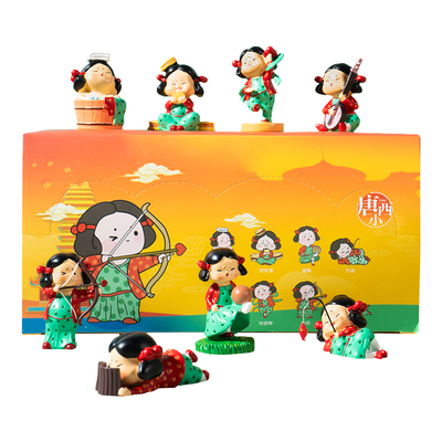 西安博物院盲盒唐小西文创纪念品