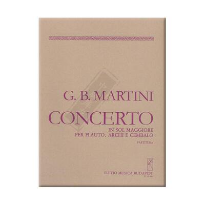 马蒂尼G大调协奏曲总谱