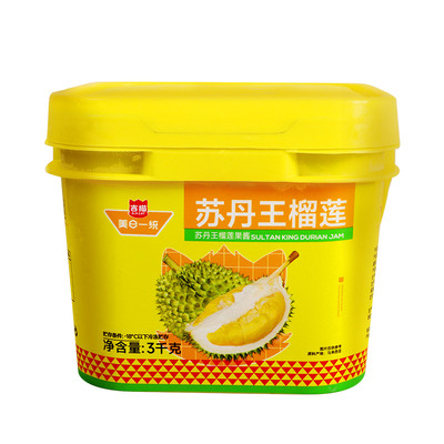 苏丹王榴莲果酱果馅千层蛋糕夹心