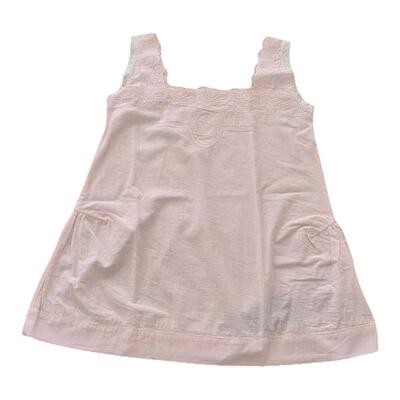 阿树家 阿水 0328| 私服系列 浅粉色定位绣花连衣裙