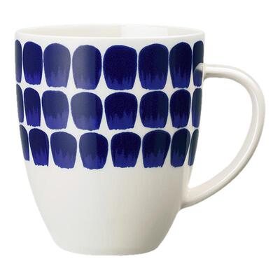 ARABIA咖啡杯平盘深碗餐具蓝色红