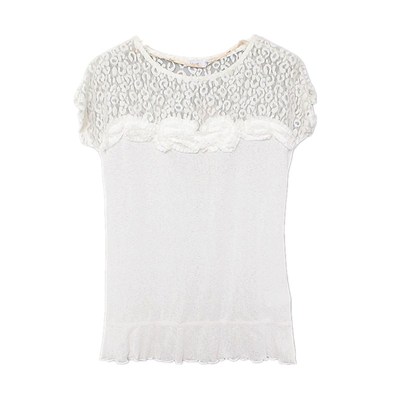 正品百搭性感圆领短袖修身T恤