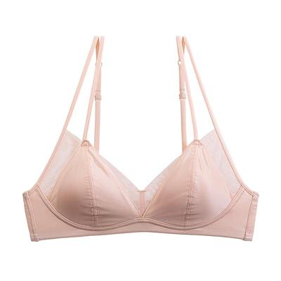 提未苏裸感性感豹纹网纱聚拢内衣