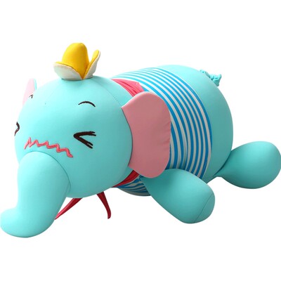 舒宠小象毛绒玩具泡沫公仔抱枕