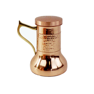 印度进口手工纯铜扎壶餐厅居家品