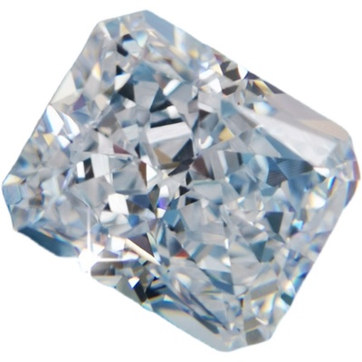 diy白色宝石高碳钻戒面热卖进口