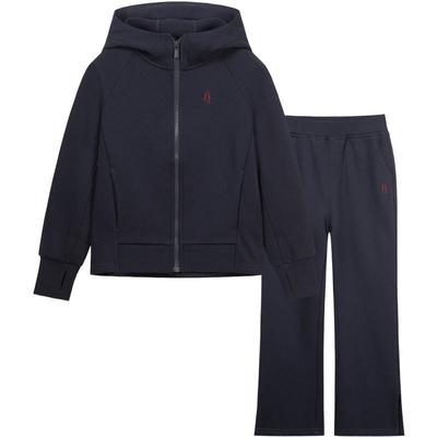 暇步士女童大童休闲舒适运动套装