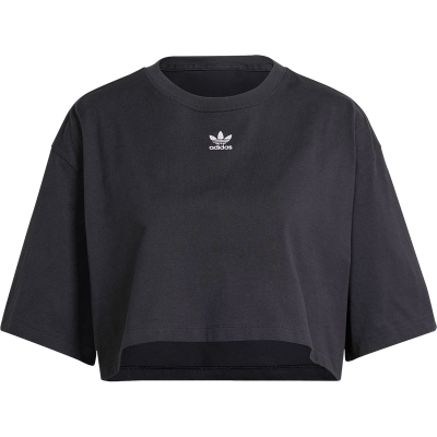 阿迪达斯女士短款运动短袖