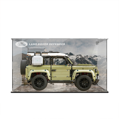 积木42110路虎卫士展示盒