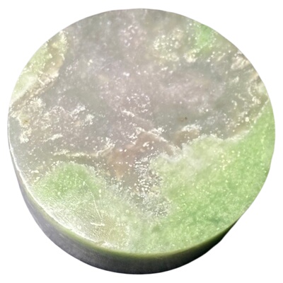 天然和田玉翠青手镯心