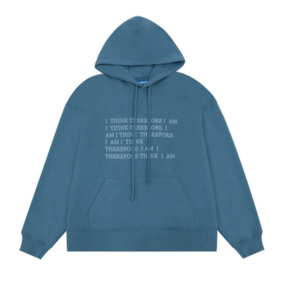 neato逆光加绒款中性风连帽卫衣