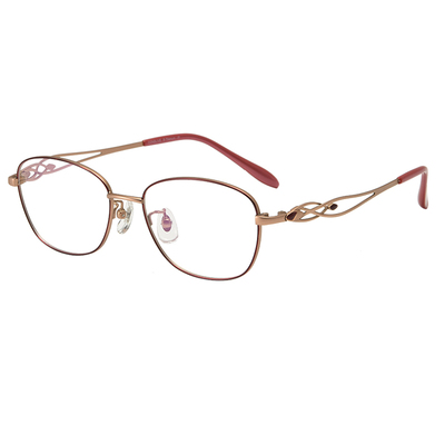 可配镂空商务气质眼镜框架康视顿