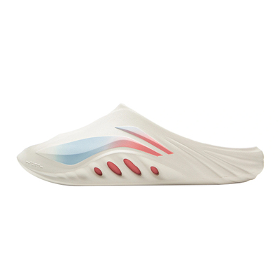 李宁拖鞋SOFT SLIPPER夏季外穿厚底增高凉拖鞋软底沙滩鞋AGAV009