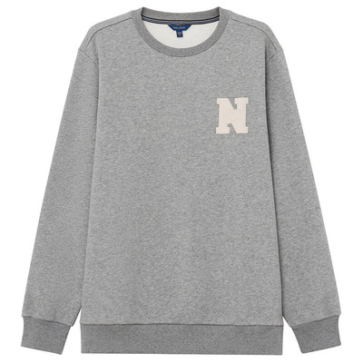 NAUTICA/诺帝卡休闲打底加绒卫衣