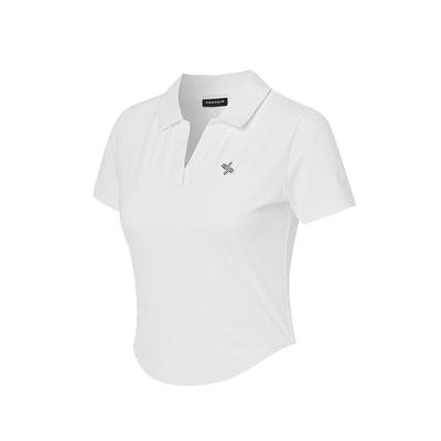 xexymix圆弧下摆短袖T恤POLO衫