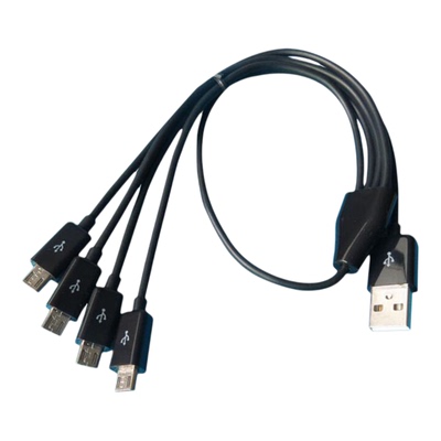 MicroUSB供电安卓充电线器多头