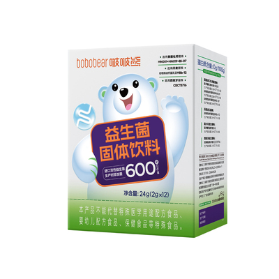 啵啵熊益生菌冻干粉12袋