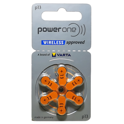 powerone电池p13进口助听器电池