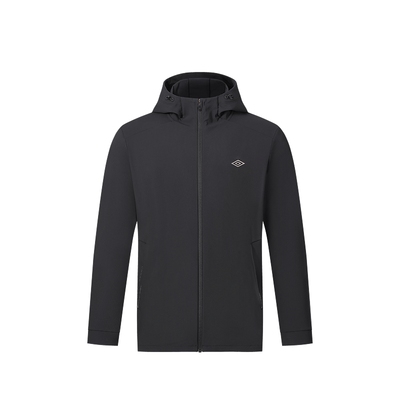 umbro茵宝官方运动都市休闲针织外套新款防泼水半隐藏式口袋夹克