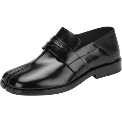 马吉拉分趾乐福鞋皮鞋