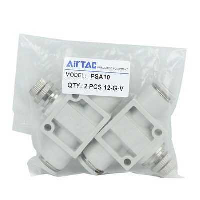 亚德客管道气动单向节流阀