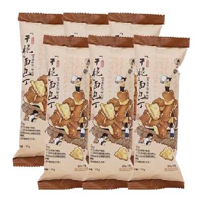 茶颜悦色干脆碱水面包丁35g*6袋