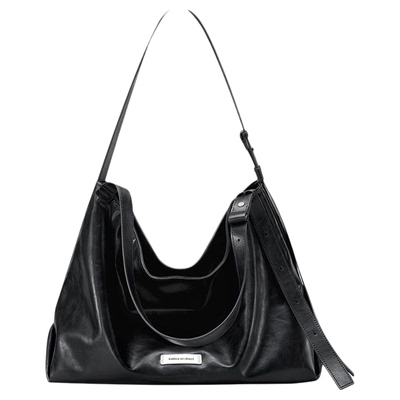 LIVEBOX真皮斜挎包大容量托特包