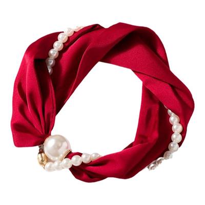 玫茹网红爆款气质丝巾纯色领巾