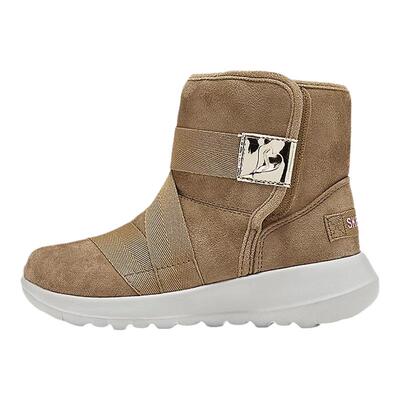 斯凯奇秋冬款女童时尚百搭雪地靴