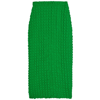 AMERI个性爆米花直筒半裙