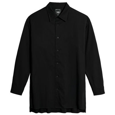 Y-3/Y3山本耀司春季男女同款衬衣时尚休闲长袖衬衫KD2442