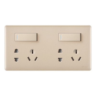 公牛联排旗舰多孔g28独立开关