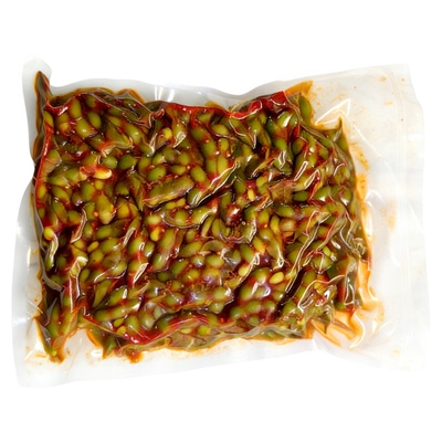 新品麻辣毛豆解冻即食商用大包装