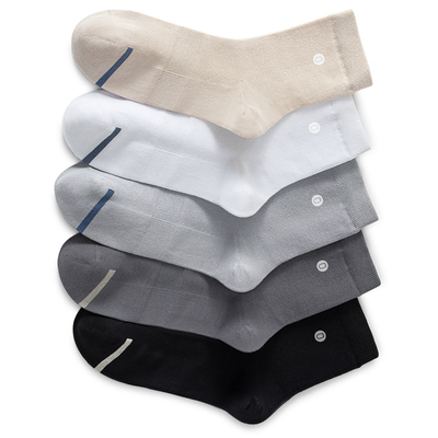 有内袜子男款纯棉春秋款爆款抗菌吸汗男士中筒四季2026新款长袜