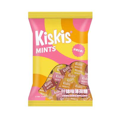 Kiskis维C无糖薄荷糖独立包装