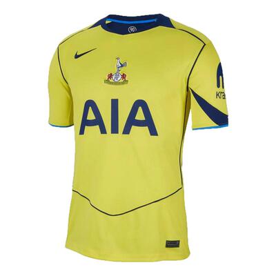 皇贝正品耐克Nike热刺25/26第二客场球迷版短袖足球服HM3207-741