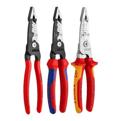 德国KNIPEX凯尼派克多功能剥线钳 1371200/1372200/1376200安装钳