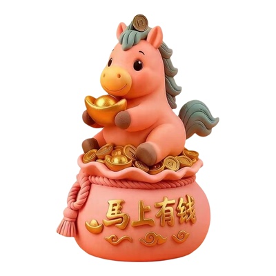 马年新款大号石膏娃涂鸦益智玩具