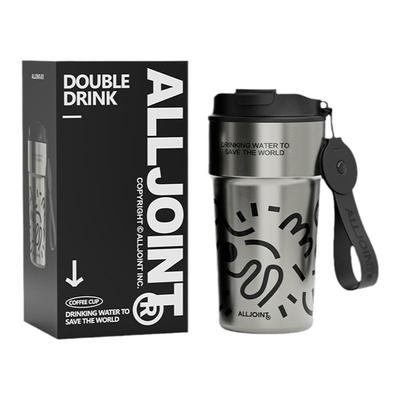 优仅咖啡杯高颜值陶瓷内胆保温杯