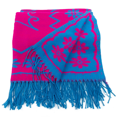 常乡缘四季女加厚加大方巾披肩